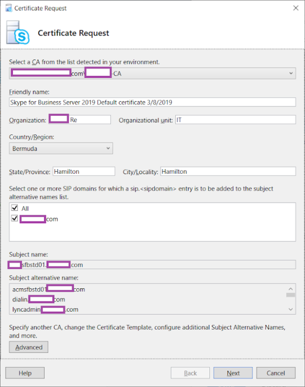 Deploying Skype for Business Server 2019 on Windows Server 2019 in a ...