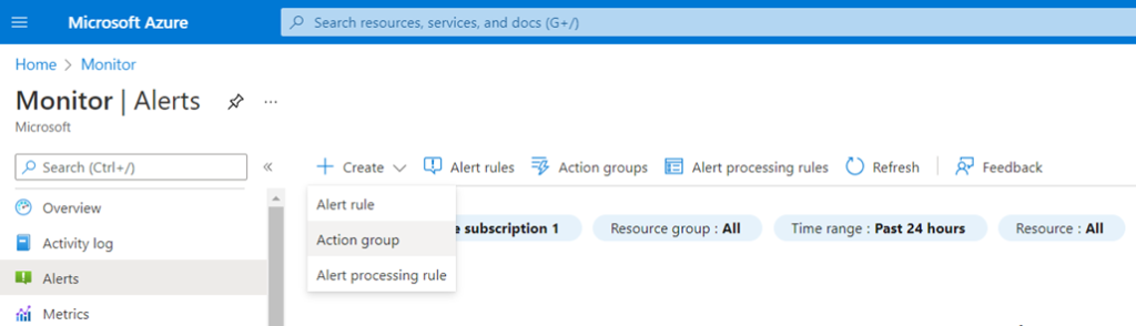 Monitor and Alerting for an Azure Virtual Machine with Azure Monitor ...