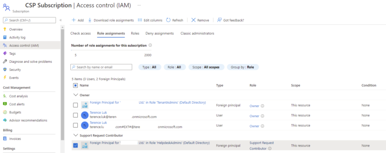 A review of CSP Programs Users, Roles, Groups and how they relate to ...