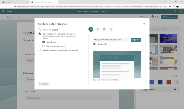 Automate Workflows with Microsoft Forms & Logic Apps