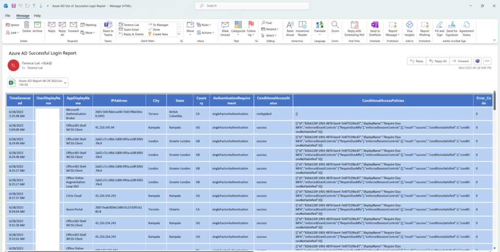 Build a Logic App to Retrieve AAD User Data in Azure