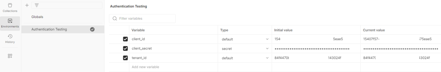 Configure Postman for OAuth 2.0 with Entra ID Permissions