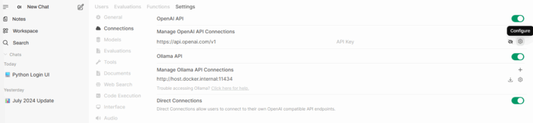 Connect Open WebUI to OpenAI and Azure AI Foundry LLM services ...