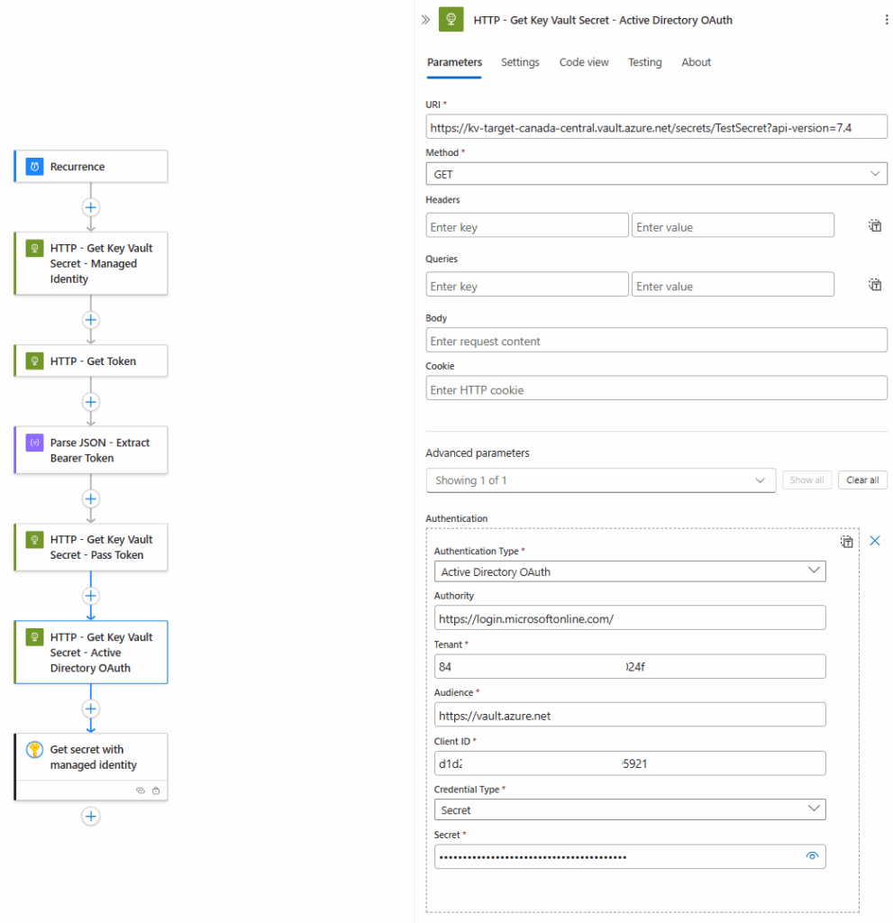 Understanding network traffic patterns when retrieving Key Vault ...