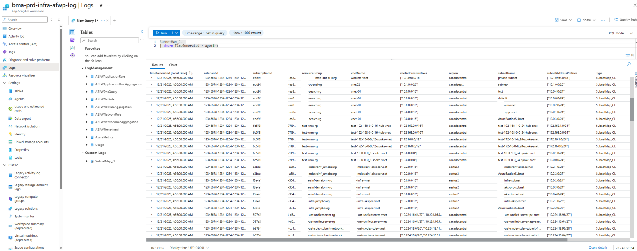 Enriching Azure Firewall Logs with Virtual Network and Subnet name and ...