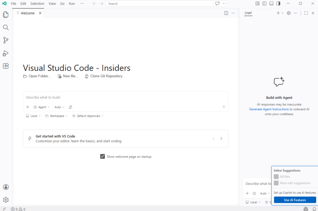 Using a locally ran LLM to power Visual Studio Code Insiders Chat ...